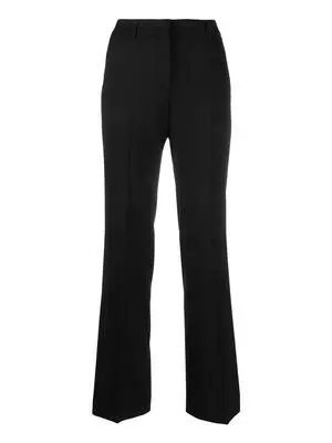 Incotex Tailored Flared Trousers - Black