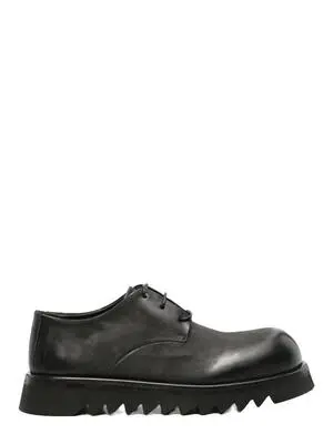 Marsèll Chunky Sole Leather Derby Shoes - Black