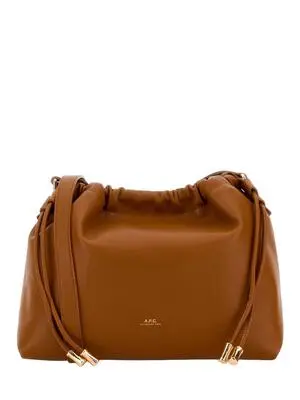A.p.c. A.P.C. Mini Drawstring Bag Camel