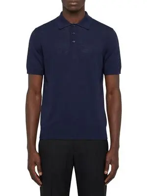 GOLDEN GOOSE Polo Shirt - Navy