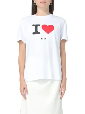 MSGM Cotton T-shirt - White