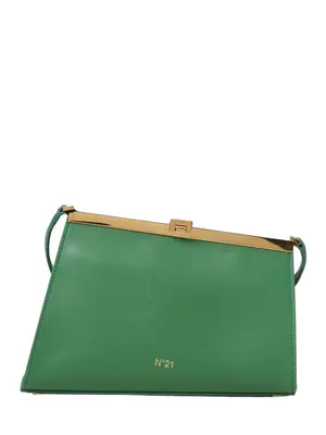 N° 21 Jaenne Leather Shoulder Bag - Green