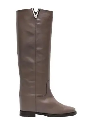VIA ROMA 15 Knee-length Boots - Neutrals