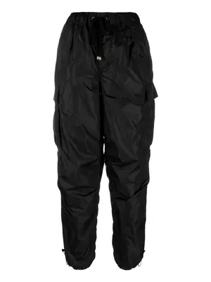 Lorena Antoniazzi Tapered Cargo Trousers - Black