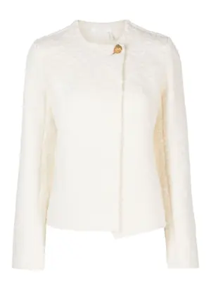 CHLOÉ Chloé Textured Wool-Blend Jacket