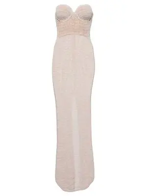 Magda Butrym Crochet Midi Dress - White