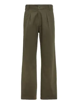 GR10K Boot Cotton Twill Cargo Pants - Green