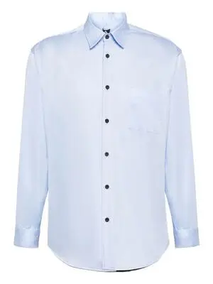 GR10K Cotton Poplin Shirt - Blue