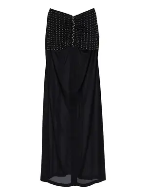 Rabanne Embellished Maxi Skirt - Black
