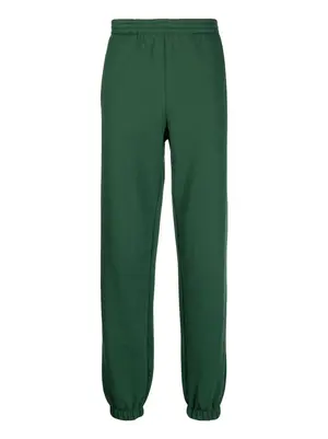 Lacoste Logo-patch Cotton-blend Track Pants - Green