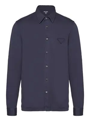 Prada Cotton Shirt - Navy