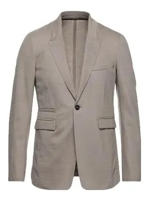 PAOLO PECORA Blazer Size Polyamide, Virgin Wool - Beige