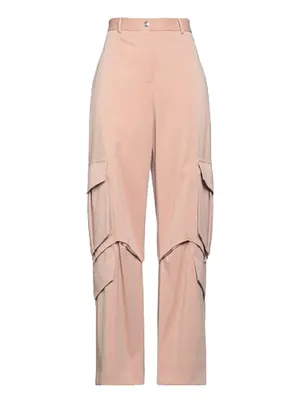 MSGM Straight Leg Pants - Beige