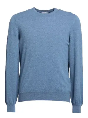 FRANZ KRALER Cashmere Sweater Blue