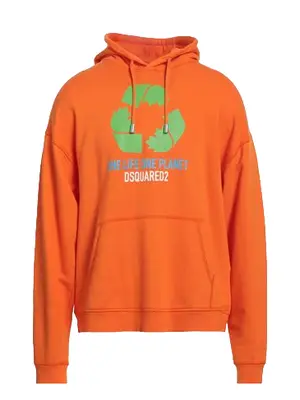 Dsquared2 DSQUARED2 Cotton-Blend Sweatshirt Orange