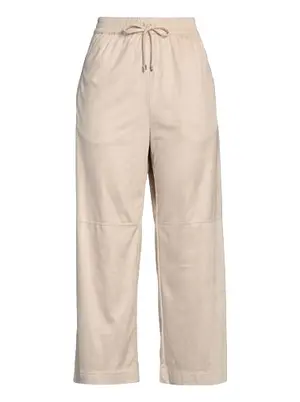 PUROTATTO Straight-leg Pants - Beige