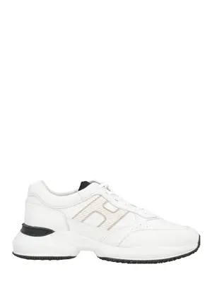 Hogan Soft Leather Sneakers - White