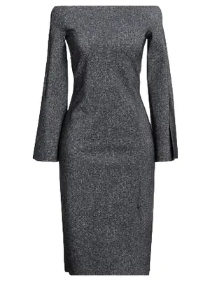 Chiara Boni La Petite Robe Midi Bodycon Dress Grey