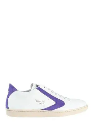 VALSPORT Leather And Suede Sneakers - White