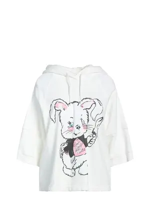 Moschino Couture Hooded Sweatshirt White