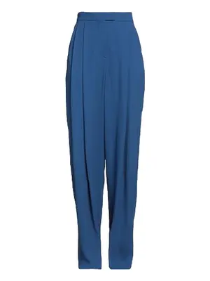 Emporio Armani EMPORIO ARMANI Wide Leg Tailored Pants Blue