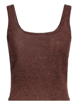 Federica Tosi Knitted Top - Brown