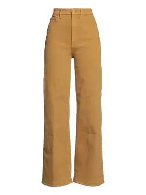 MOTHER Jersey Flared Pants Yellow