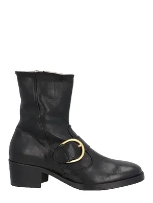 Zadig&Voltaire Leather Ankle Boots - Black