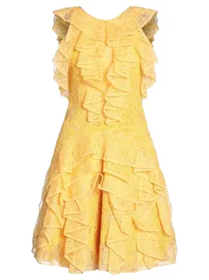 Ermanno Scervino Mini Dress - Yellow