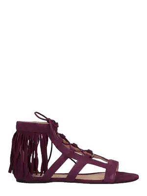 Longchamp LONGCHAMP Gladiator Sandals Purple