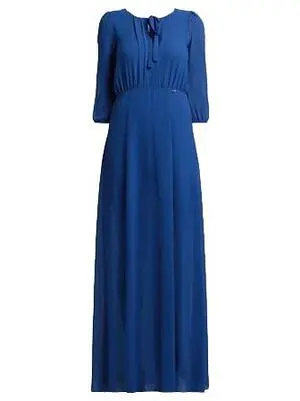 Patrizia Pepe PATRIZIA PEPE Cady Gown Blue