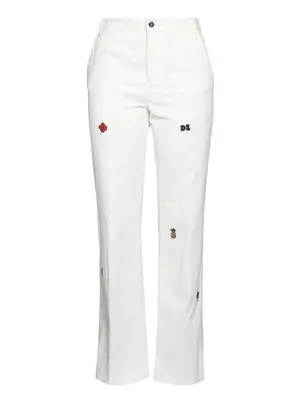 Dsquared2 Cotton-blend Trousers - White