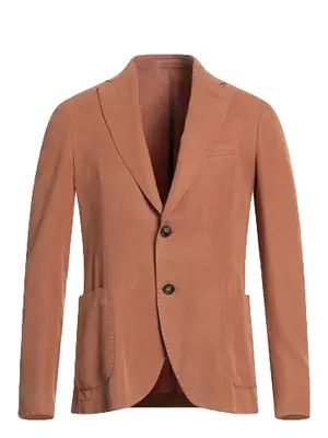 Pal Zileri PAL ZILERI Single-Breasted Twill Blazer Brown