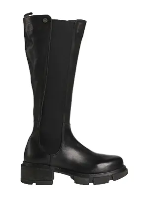 OXS O.X.S. Leather Boots With Studs Black