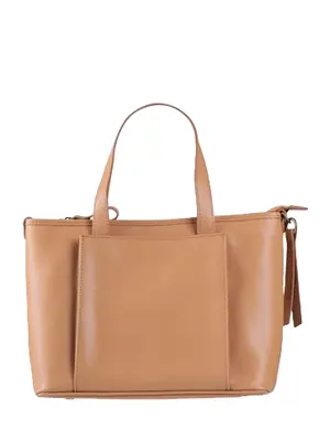 CORSIA Leather Tote Camel