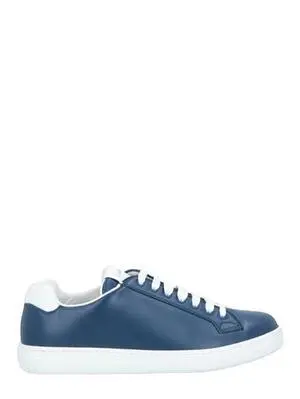 Church's Calfskin Leather Sneakers Navy Blue
