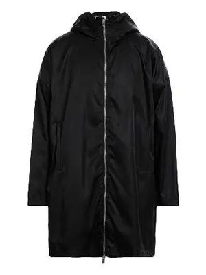 Dsquared2 Printed Windbreaker Trench Coat - Black