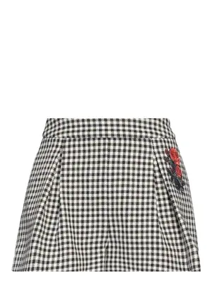 OFF-WHITE™ Tweed High-waisted Shorts - White