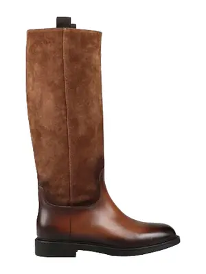 DOUCAL'S Leather Riding Boots - Brown
