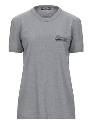 Dolce & Gabbana Embroidered T-shirt - Grey