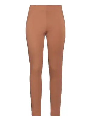Max & Moi High Waisted Slim-leg Pants - Brown