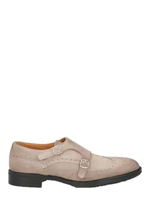 DOUCAL'S Leather Loafers - Beige