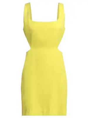 P.a.r.o.s.h Mini Bodycon Dress - Yellow