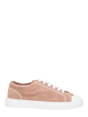 DOUCAL'S Leather Low-top Sneakers - Beige