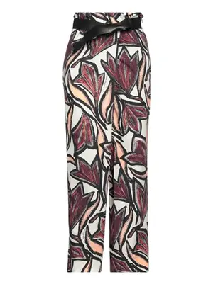 FERRAGAMO Printed Wide Leg Pants - Purple