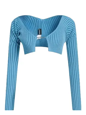 Jacquemus JACQUEMUS Knitted Sweater Blue