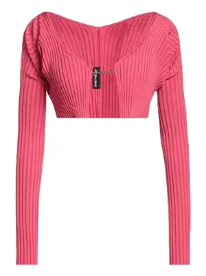 Jacquemus Knitted Sweater - Magenta