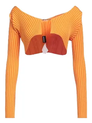 Jacquemus JACQUEMUS Knitted Sweater Mandarin