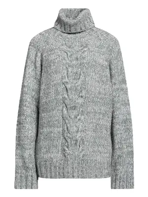 Dolce & Gabbana Turtleneck Knit Top - Grey