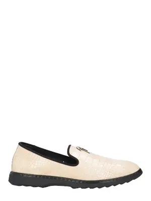 GIUSEPPE ZANOTTI Leather Loafers - White